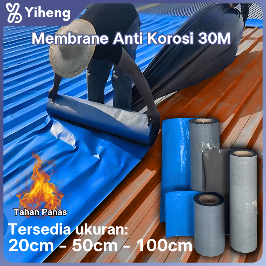 Jual Super Strong Butyl Waterproof Membrane Pelapis Atap Rumah & Atap ...