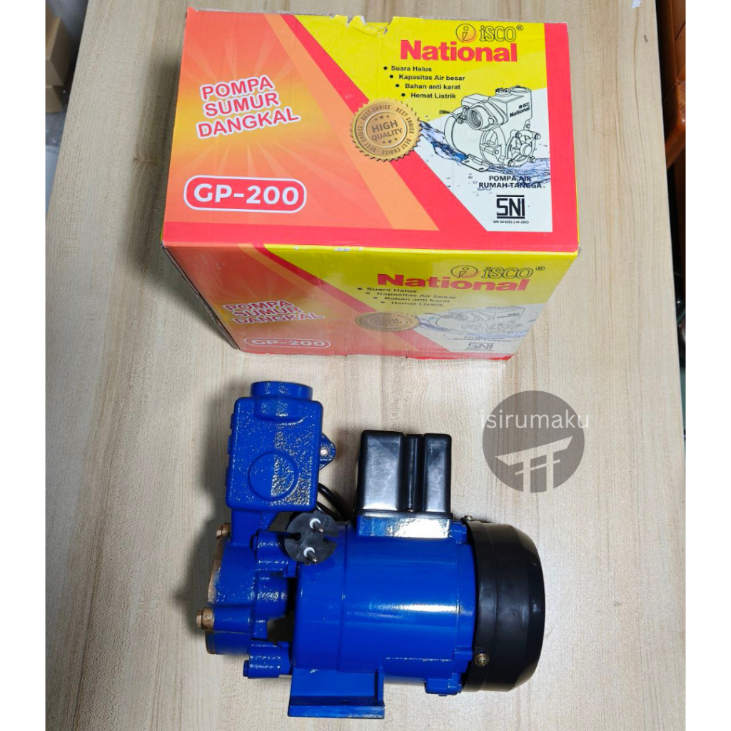 Jual NATIONAL POMPA GP 200 ISCO | Shopee Indonesia