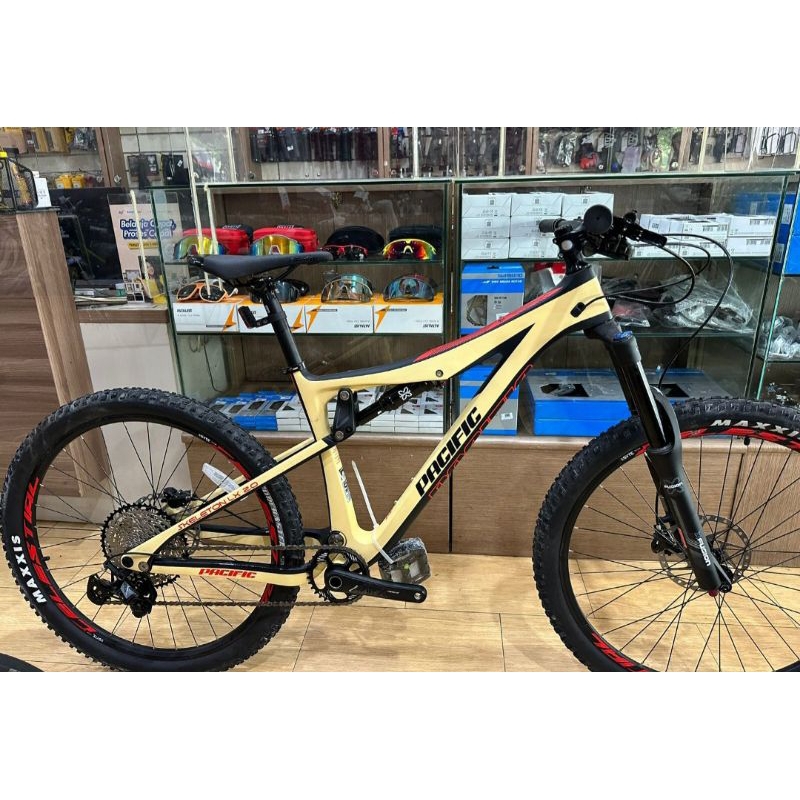 Jual SEPEDA MTB GUNUNG PACIFIC SKELETON SLX 2.0 CARBON 27,5" YELLOW ...
