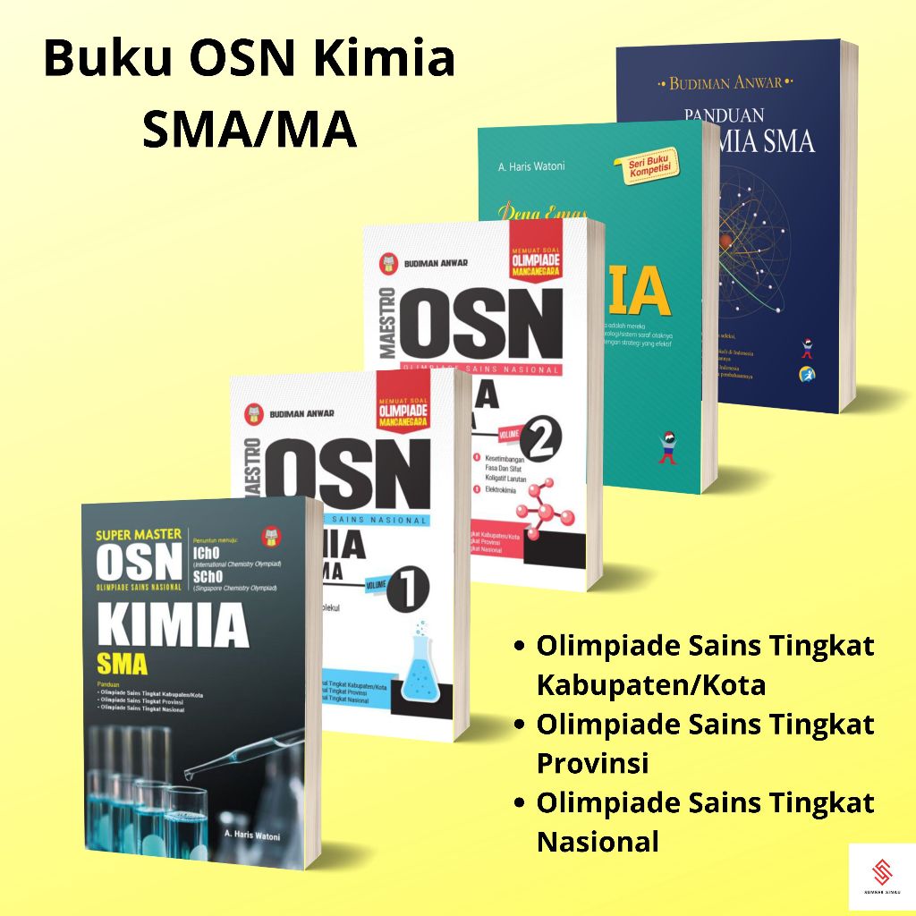 Jual Buku OSN/KSN/Olimpiade Kimia SMA/MA | Shopee Indonesia