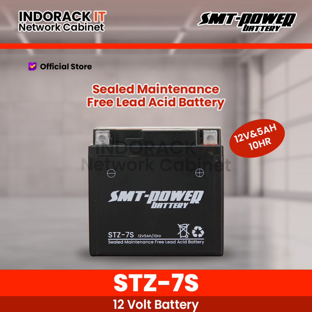 Jual BATTERY STZ-7S 12V 5 AH 10HR AKI KERING MOTOR | Shopee Indonesia
