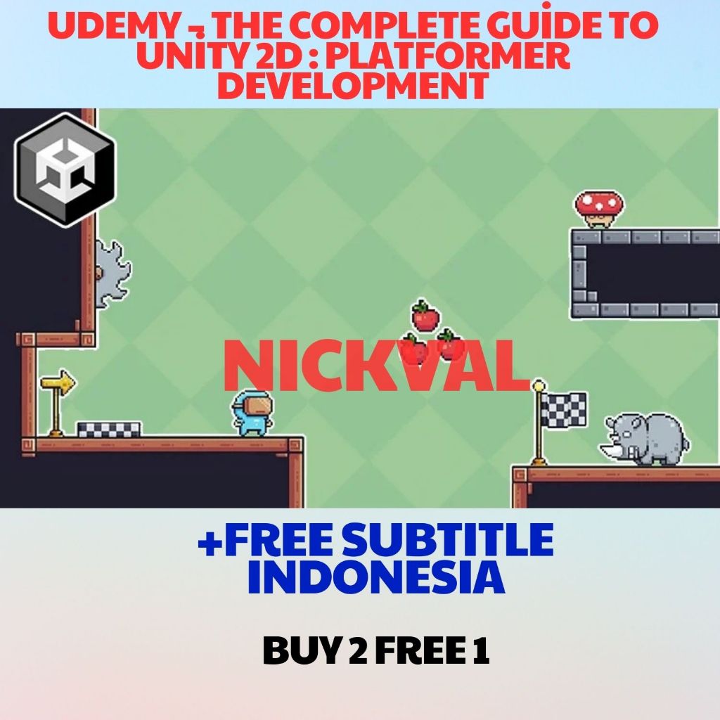Jual Udemy - Panduan Lengkap Unity 2D: Pengembangan Platformer | Shopee Indonesia