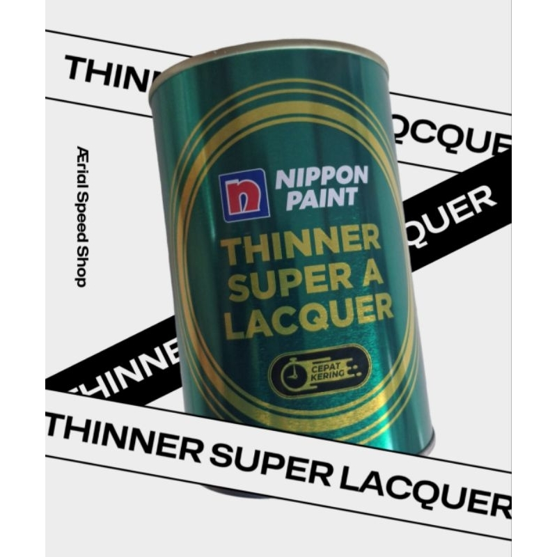 Jual Thinner Super A Lacquer Nippon Paint 1 Liter | Shopee Indonesia