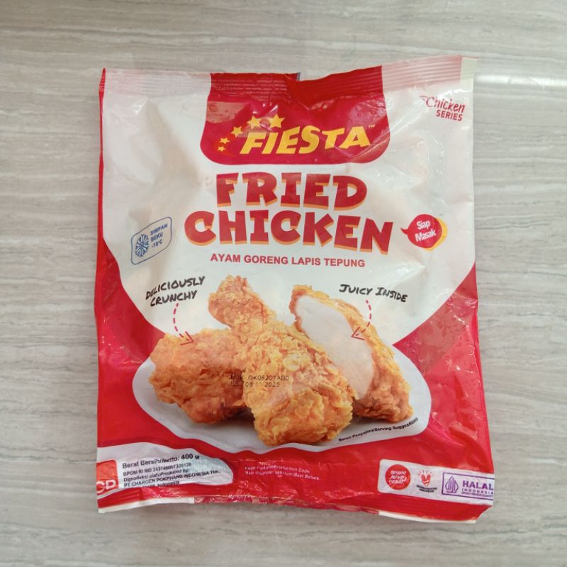 Jual FIESTA Fried Chicken/Ayam Goreng Tepung 400g | Shopee Indonesia