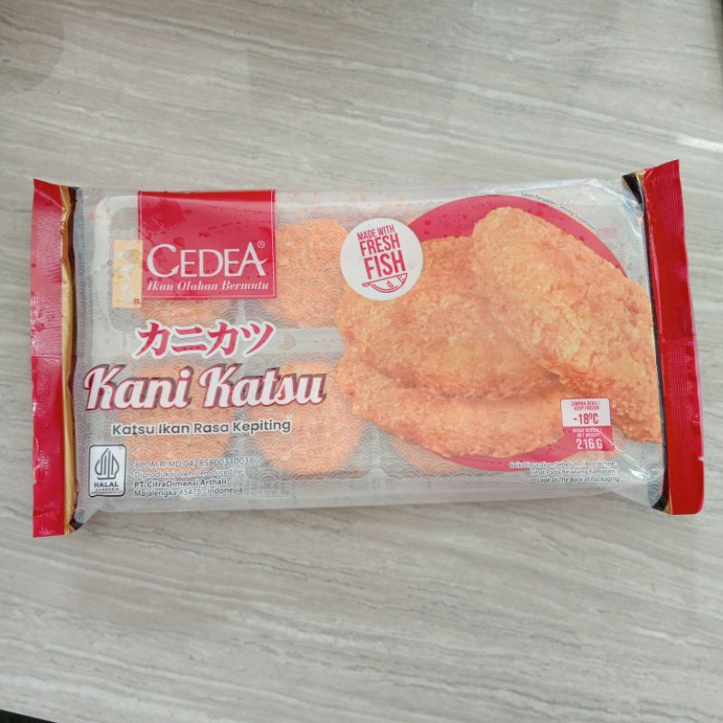 Jual CEDEA Kani Katsu 216g | Shopee Indonesia