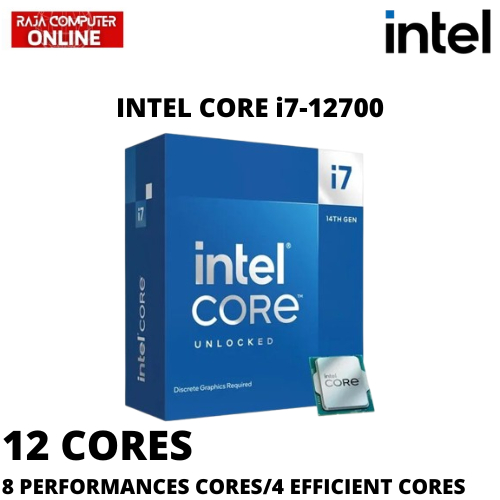 Jual INTEL CORE I7-12700 12 CORE 20 THREAD LGA1700 ALDER LAKE PROCESSOR | Shopee Indonesia