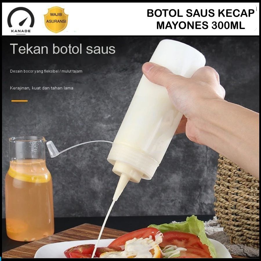 Jual Botol Saus Dispenser Saos Kecap Mayones Cuka Minyak Bumbu Dapur ...