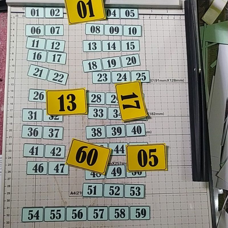 Jual NOMOR KURSI BUS | NOMOR TEMPAT DUDUK BUS PARIWISATA | Shopee Indonesia