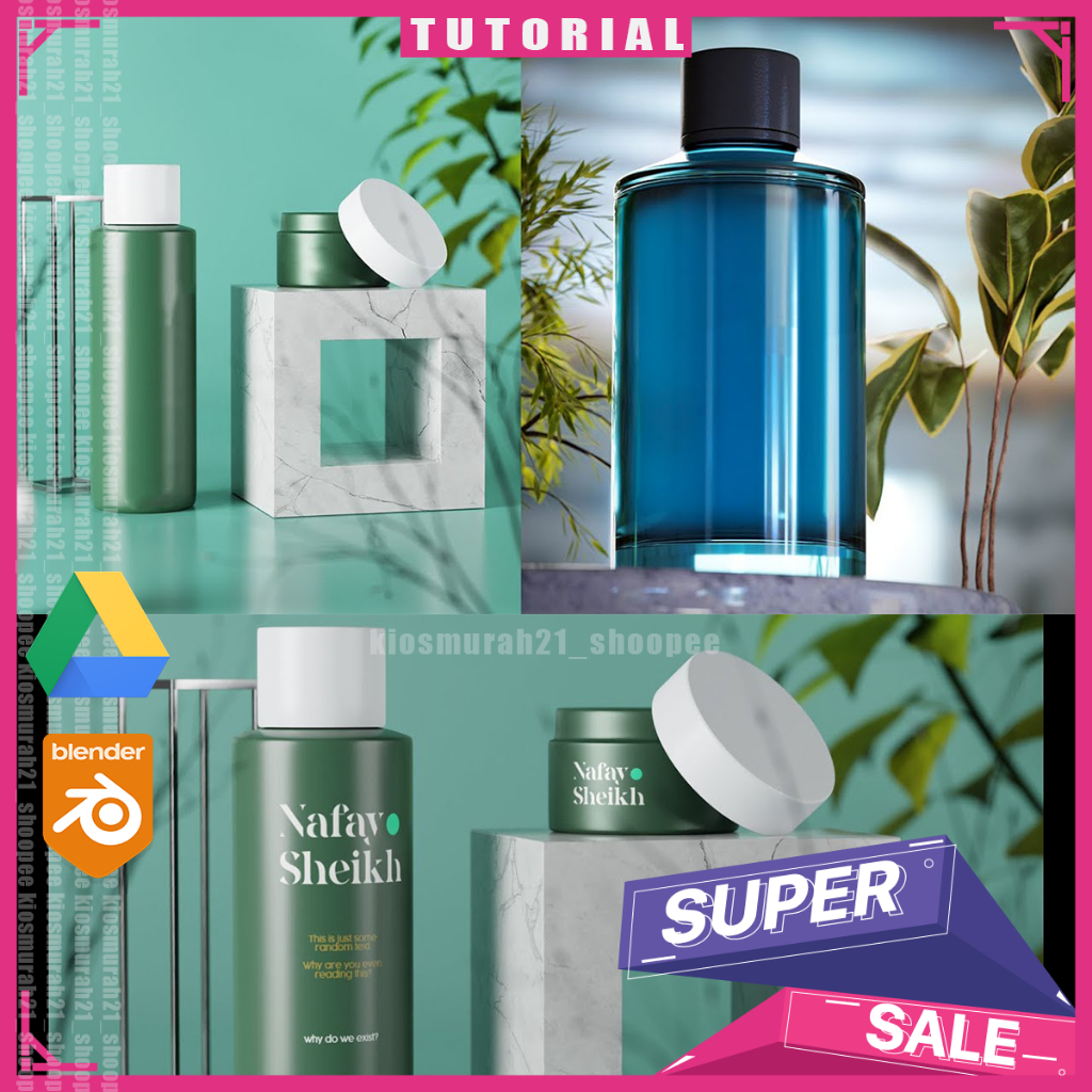 Jual Blender 3D - Blender 3D Easy Product Visualization Design 3D ...