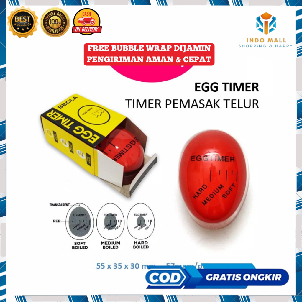 Jual Egg Timer / Alat Pengukur Kematangan Telur Rebus / Egg Timer ...