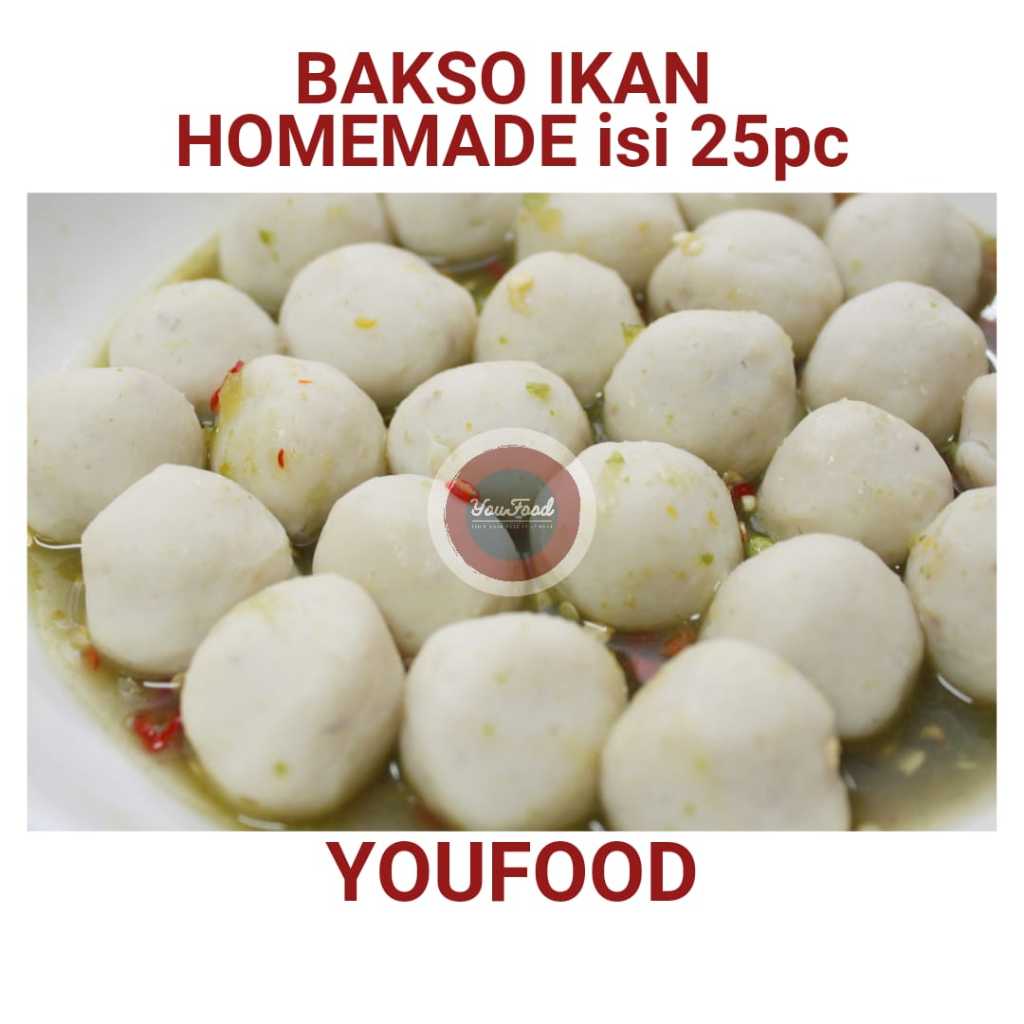 Jual Bakso Ikan Homemade Khas Bangka - isi 25pc | Shopee Indonesia