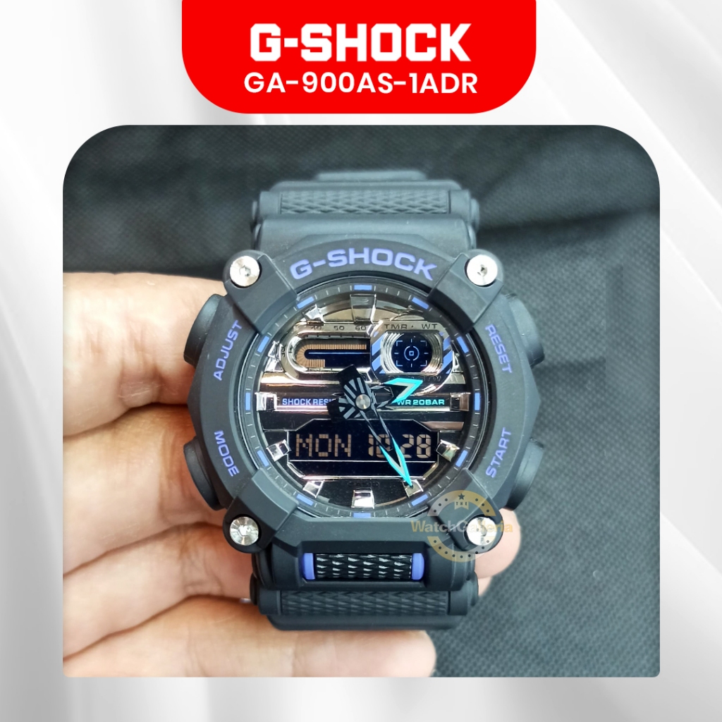 Jual Jam Tangan Pria Casio G-Shock GA-900AS-1ADR / GA-900AS-1A / GA-900AS | Shopee Indonesia