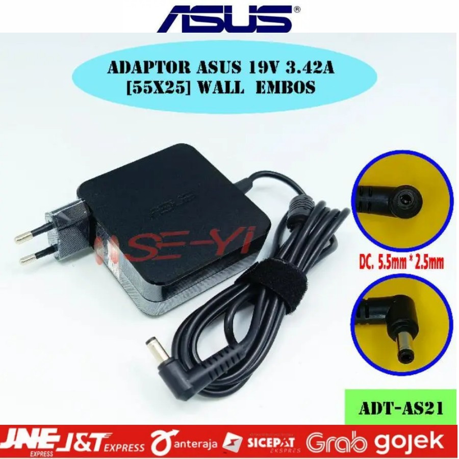 Jual ADAPTOR CHARGER ORIGINAL LAPTOP ASUS A46 K46 X451 X452 X452J X450J X451L | Shopee Indonesia