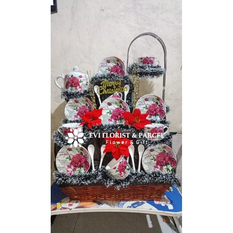 Jual Parcel Natal 2024 Tea Set | Shopee Indonesia