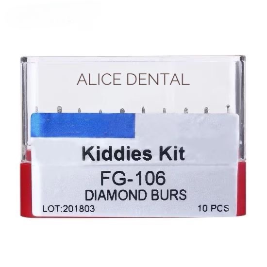 Jual FG-106 FG106 FG 106 Dental bur set bur PeDO kiddies kit set kiddy bur gigi anak kecil ...