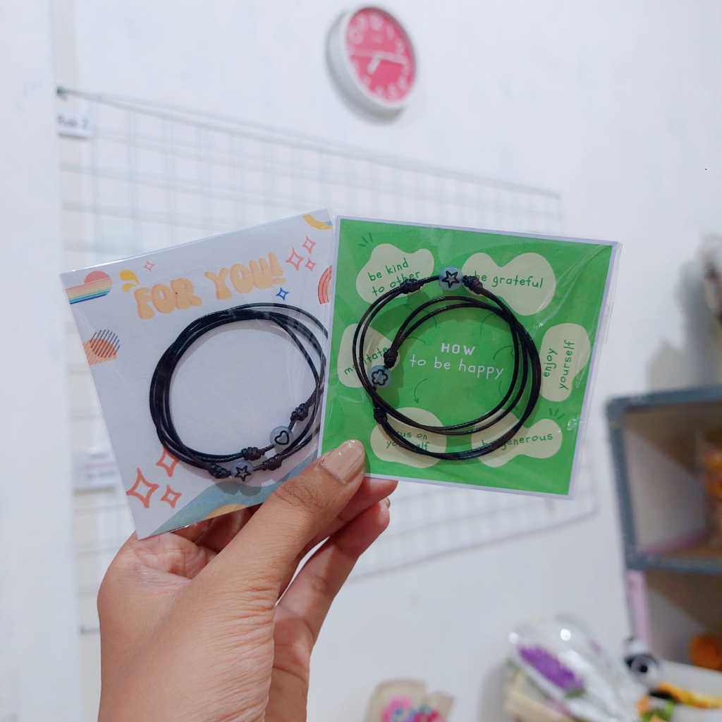 Jual Mini Gift Freebie Gelang Couple Glow in The dark Souvenir Gelang ...
