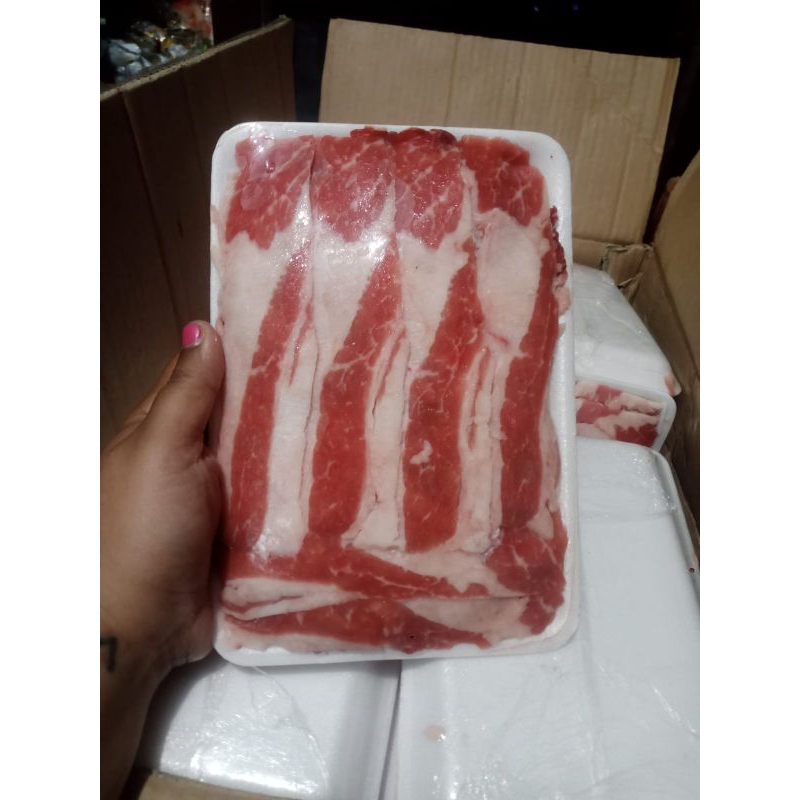 Jual Daging slice mixfat 500gr | Shopee Indonesia