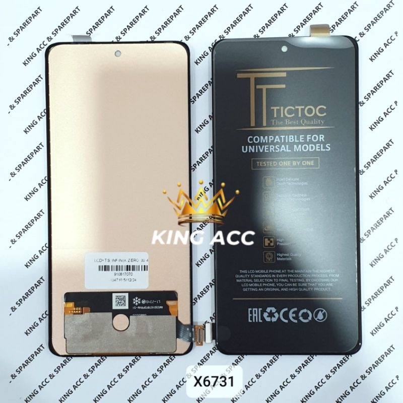 Jual LCD TOUCHSCREEN INFINIX ZERO 30 5G / X6731 / ZERO 30 / X6731B ...
