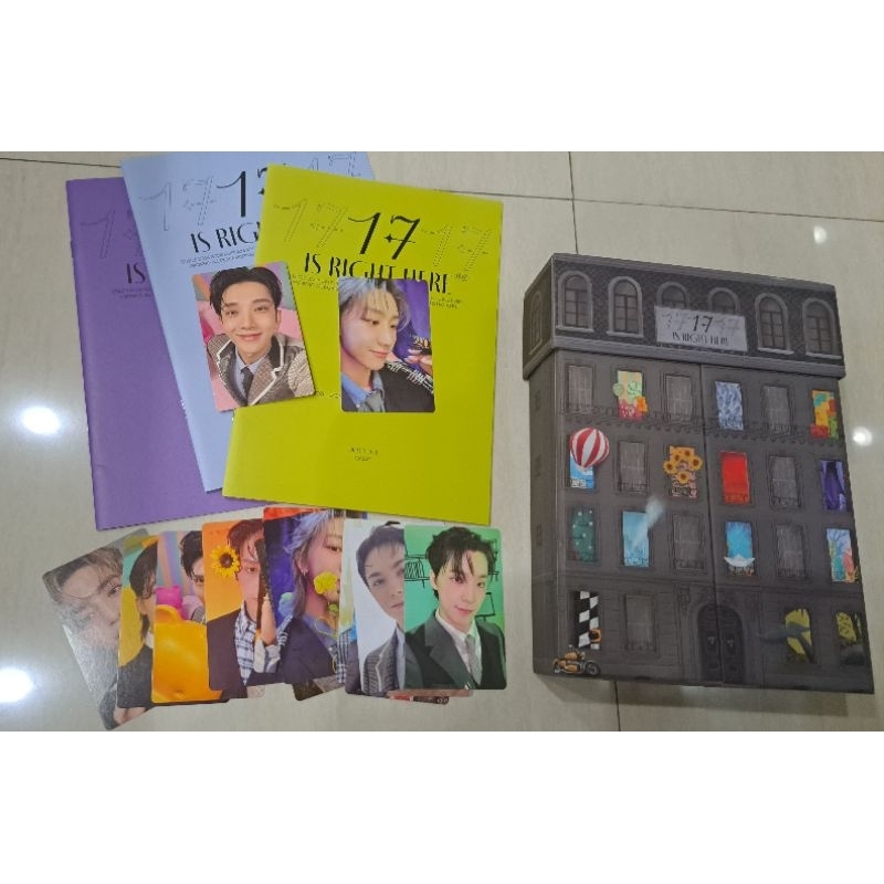 Jual [READY] SHARING SEVENTEEN BEST ALBUM 17 IS RIGHT HERE (HERE VER) | Shopee Indonesia