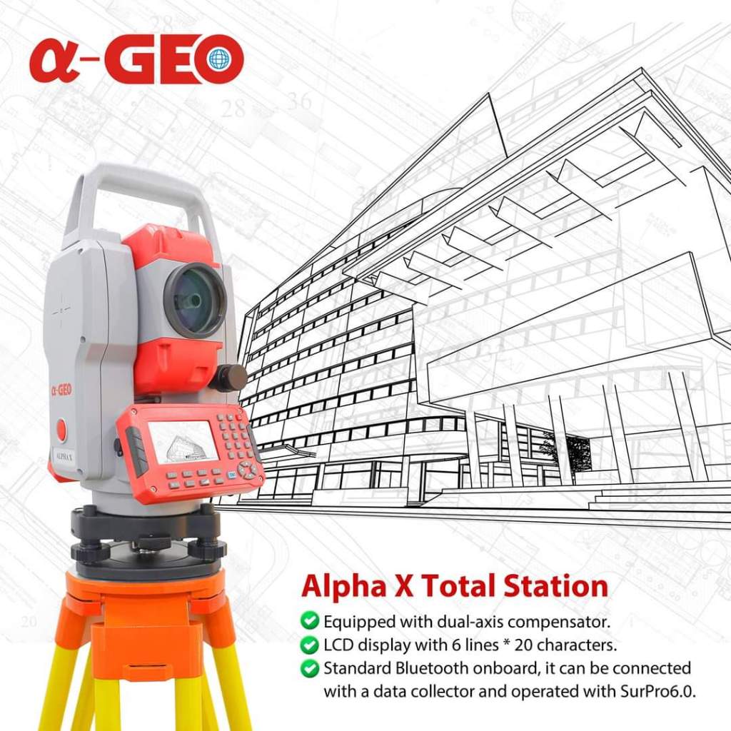 Jual Total Station Al-GEO ALPHA X New Produk | Shopee Indonesia