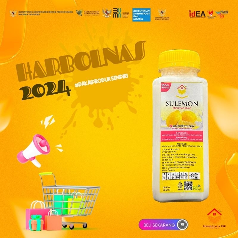 Jual Sulemon minuman untuk semua kalangan dengan bahan susu dan lemon ...