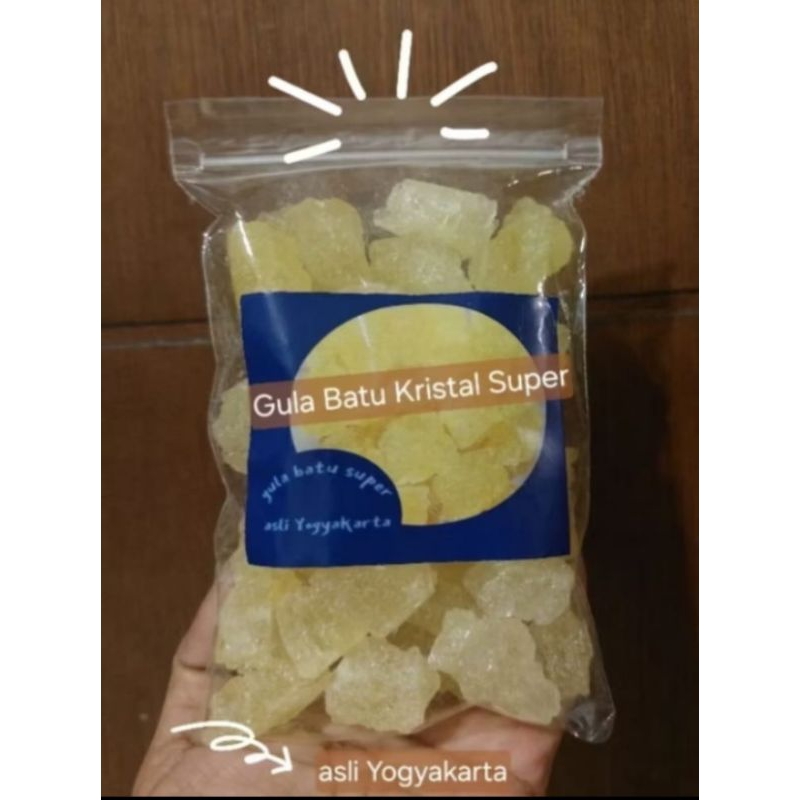 Jual gula batu kristal super 250gr asli Yogyakarta | Shopee Indonesia