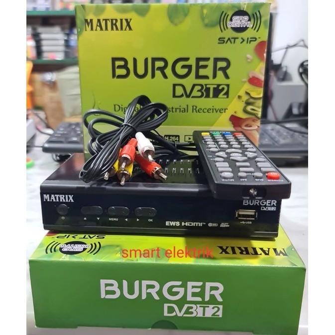 Jual SET TOP BOX MATRIX BURGER / STB MATRIX BURGER | Shopee Indonesia