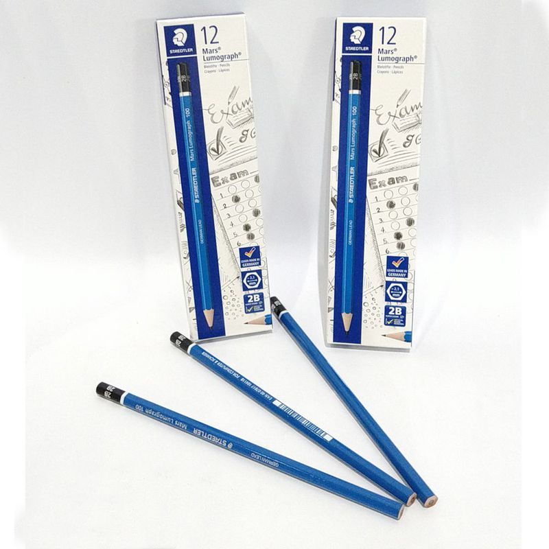 Jual Pensil staedtler 2B ORIGINAL (1 Lusin) TERMURAH | Shopee Indonesia
