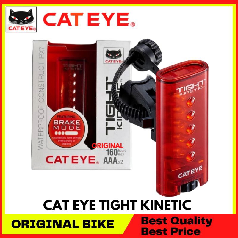 Jual Cat Eye Lampu Belakang Sepeda Tight Kinetic | Shopee Indonesia