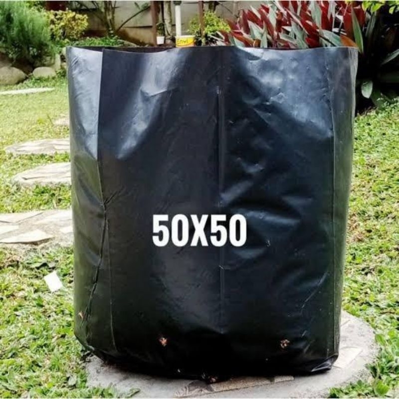 Jual polibag 50X50 cm cocok untuk bibit tanaman isi 50 pcs / polibag ...