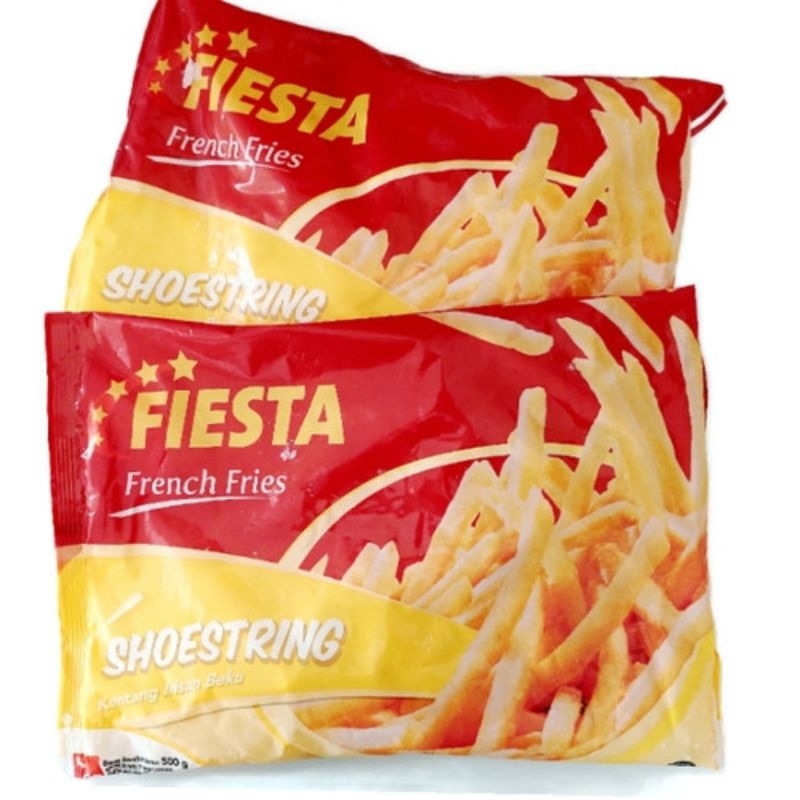 Jual Kentang Goreng Fiesta Shoestring 500gram Frozen Food | Shopee ...
