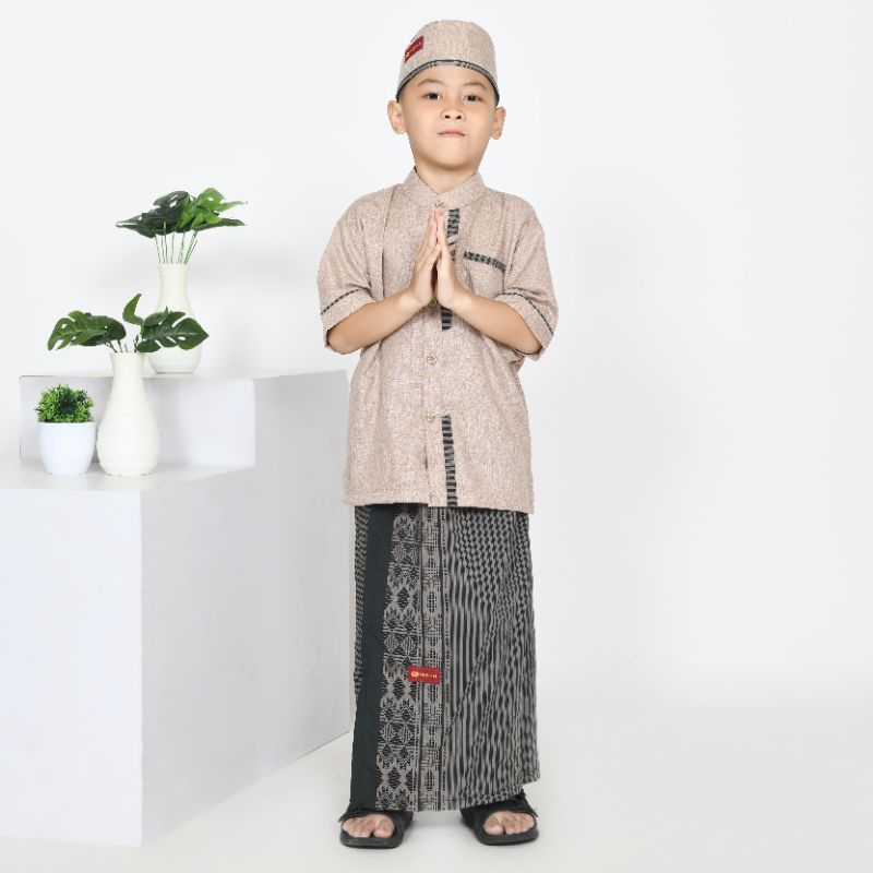 Jual baju muslim anak model sarkoci (sarung, koko, peci) dan setelan ...