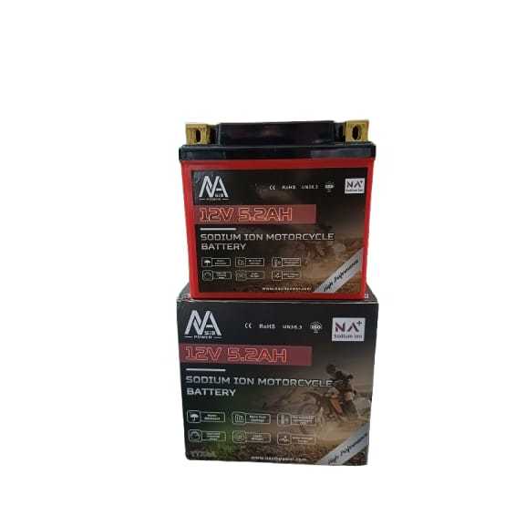 Jual AKI SODIUM ION NANO Battery 12V 5,2Ah AKI Vario 125 150 PCX ADV ...