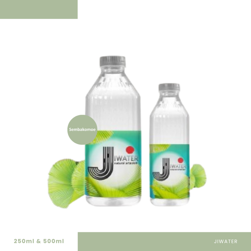 Jual Jiwater natural Artesian water murah | Ji Water 250ml jwater 500ml ...