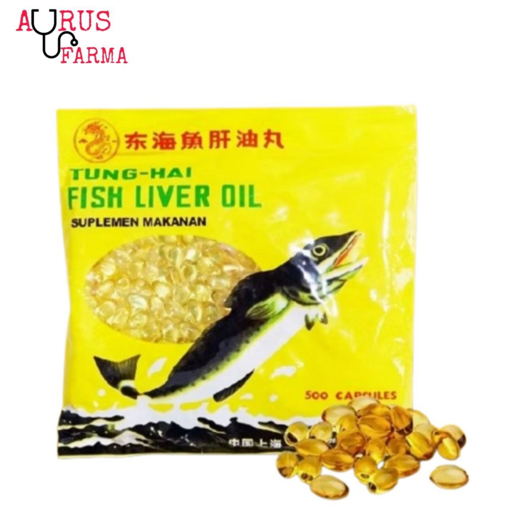 Jual TUNG HAI FISH LIVE OIL 500 Butir - Minyak Ikan | Shopee Indonesia
