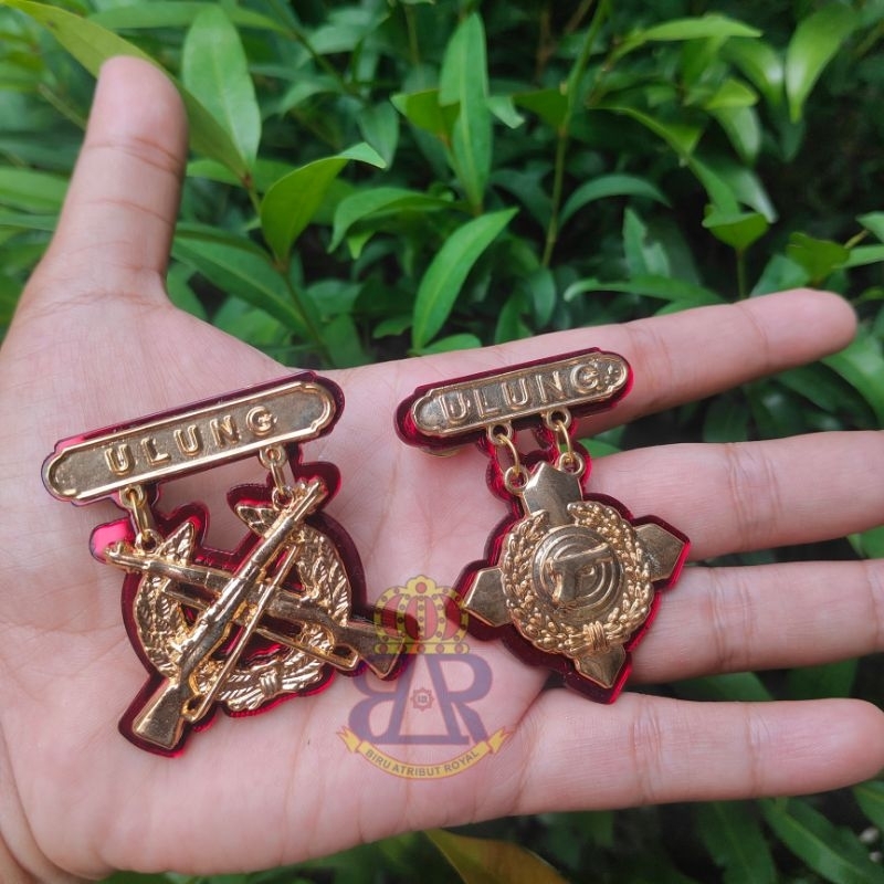 Jual BREVET WING PIN ULUNG PANJANG SENAPAN TNI AL / BREVET WING PIN ...