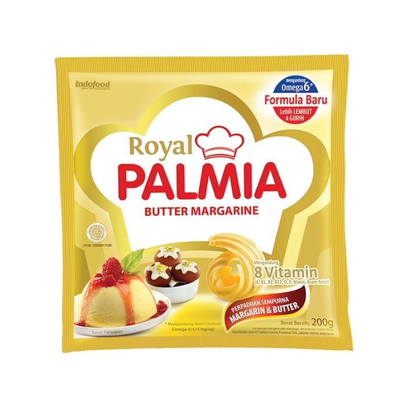 Jual Mentega Royal Palmia Butter Margarine 200g | Shopee Indonesia