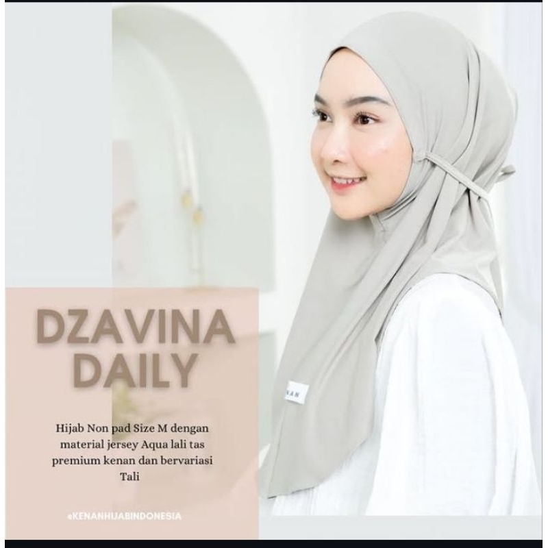 Jual KENAN HIJAB - Daily DZAVINA size M Hijab instan | Shopee Indonesia