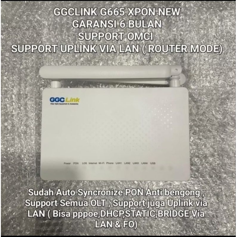 Jual ONT ROUTER XPON GGCLINK G665 (POSTEL) | Shopee Indonesia