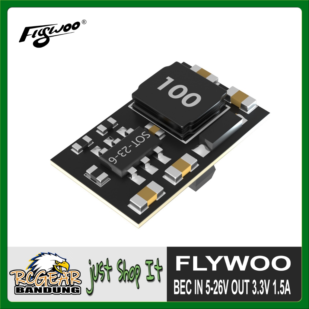 Jual Flywoo BEC Module with Switch Input 5V to 26V Output 3.3V 1.5A ...