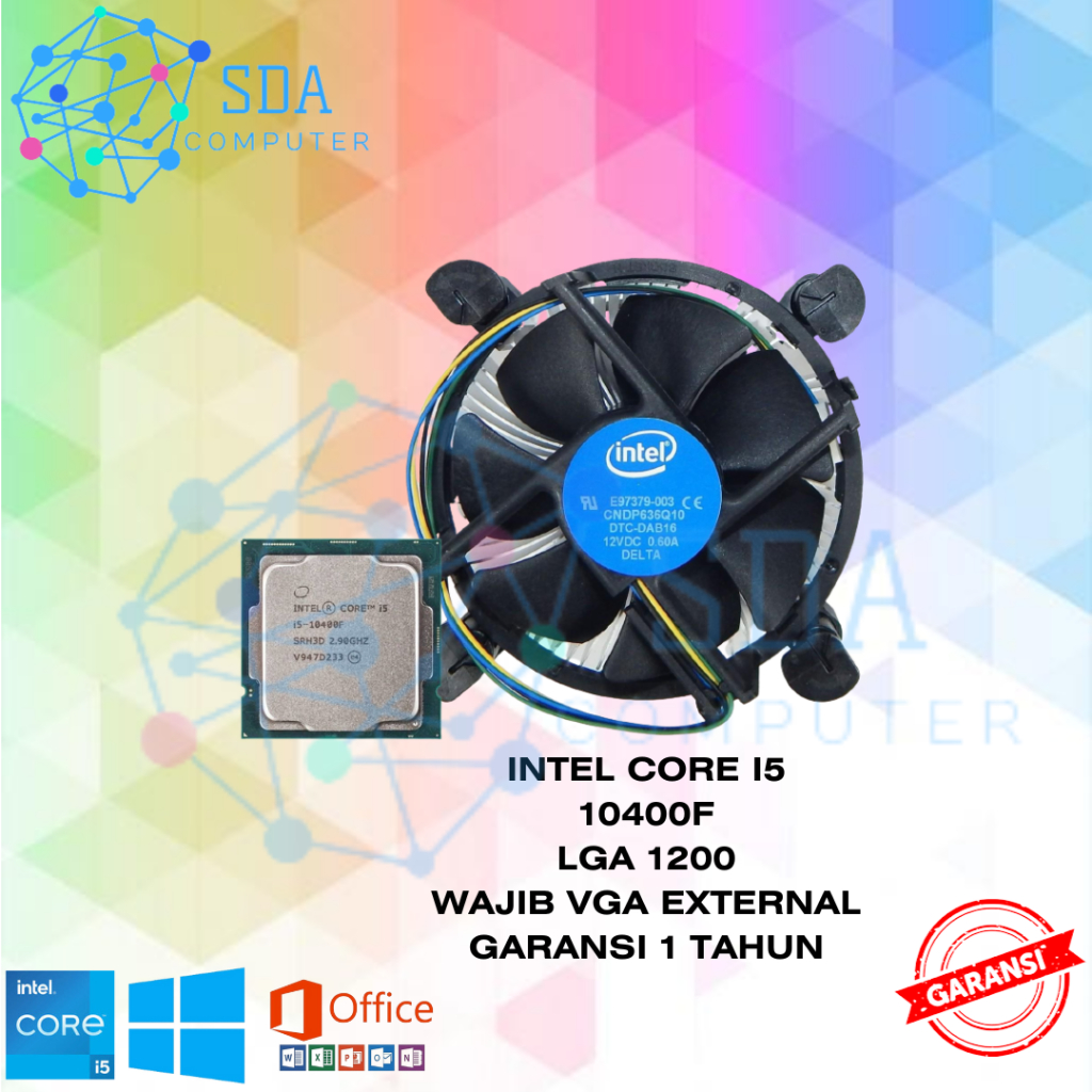 Jual Processor Intel Core I5 10400F LGA 1200 Gen 10 Turbo Boost 4.3 ...
