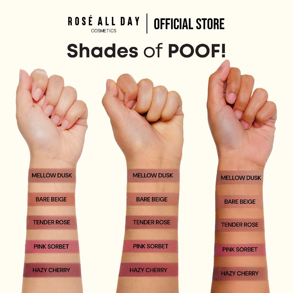 Jual Rosé All Day Double the POOF! | POOF! Blurring Pot 2 Pcs | Shopee ...