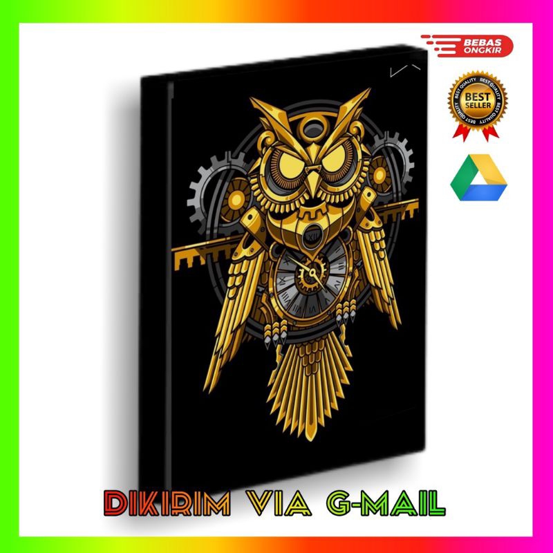 Jual Owl Bird Vector For Coreldraw - Desain Background Vector Burung ...