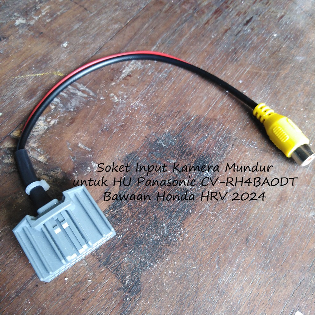 Jual Soket Input Kamera Mundur/ Reverse untuk Head Unit OEM HRV 2022 ...