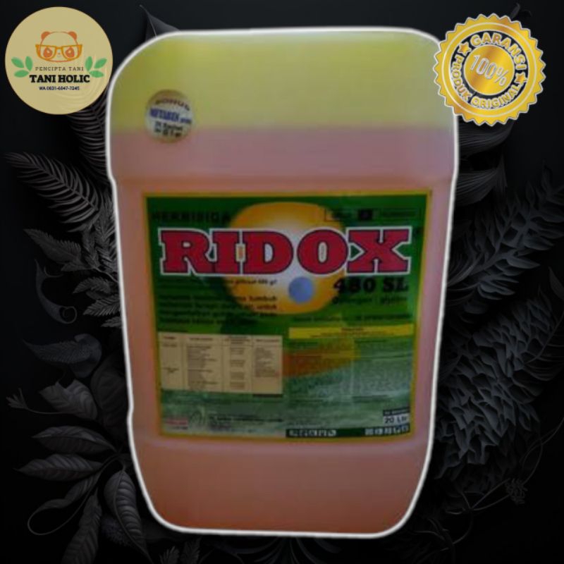 Jual Herbisida Sistemik RIDOX 480SL kemasan 20ltr | Shopee Indonesia