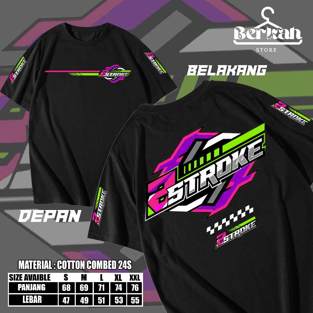 Jual KAOS 2 STROKE | KAOS MEKANIK AMATIR | KAOS RACING ORIGINAL | BAJU ...