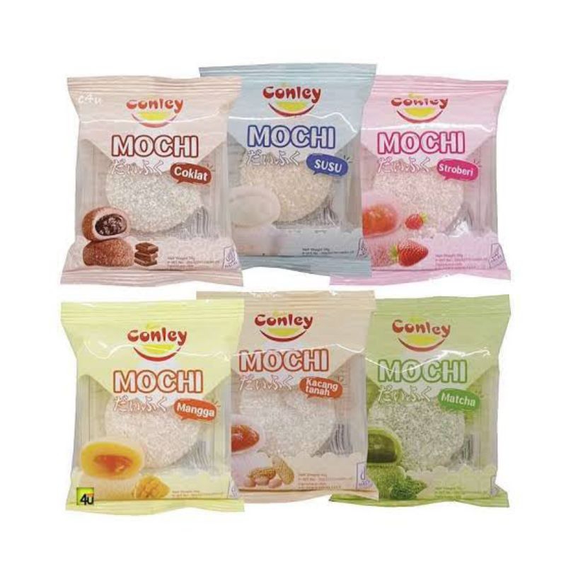 Jual Conley Mochi isi 10 / Mochi Aneka Rasa Lumer | Shopee Indonesia