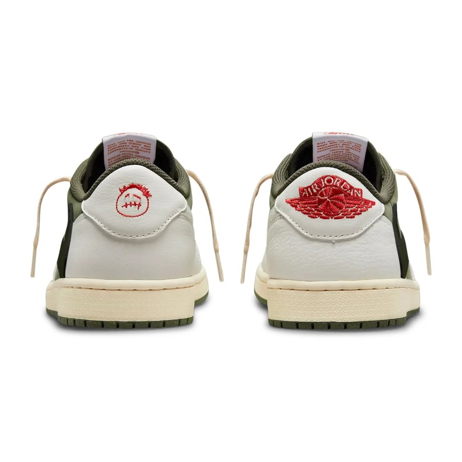 Jual Travis Scott x Air Jordan 1 Low OG Medium Olive Original Resmi ...