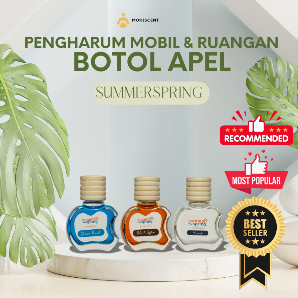 Jual Parfum Mobil Botol Apel | Summerspring Fruit Series - Pengharum ...