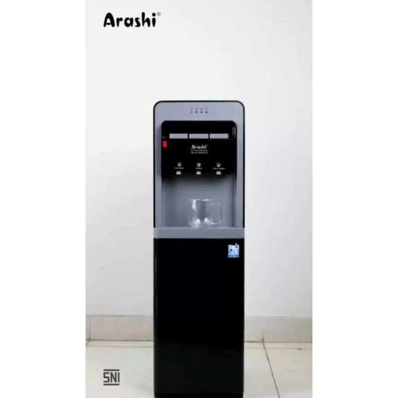 Jual DISPENSER GALON BAWAH ARASHI 3 KRAN ; PANAS DINGIN NORMAL -HOT AND ...